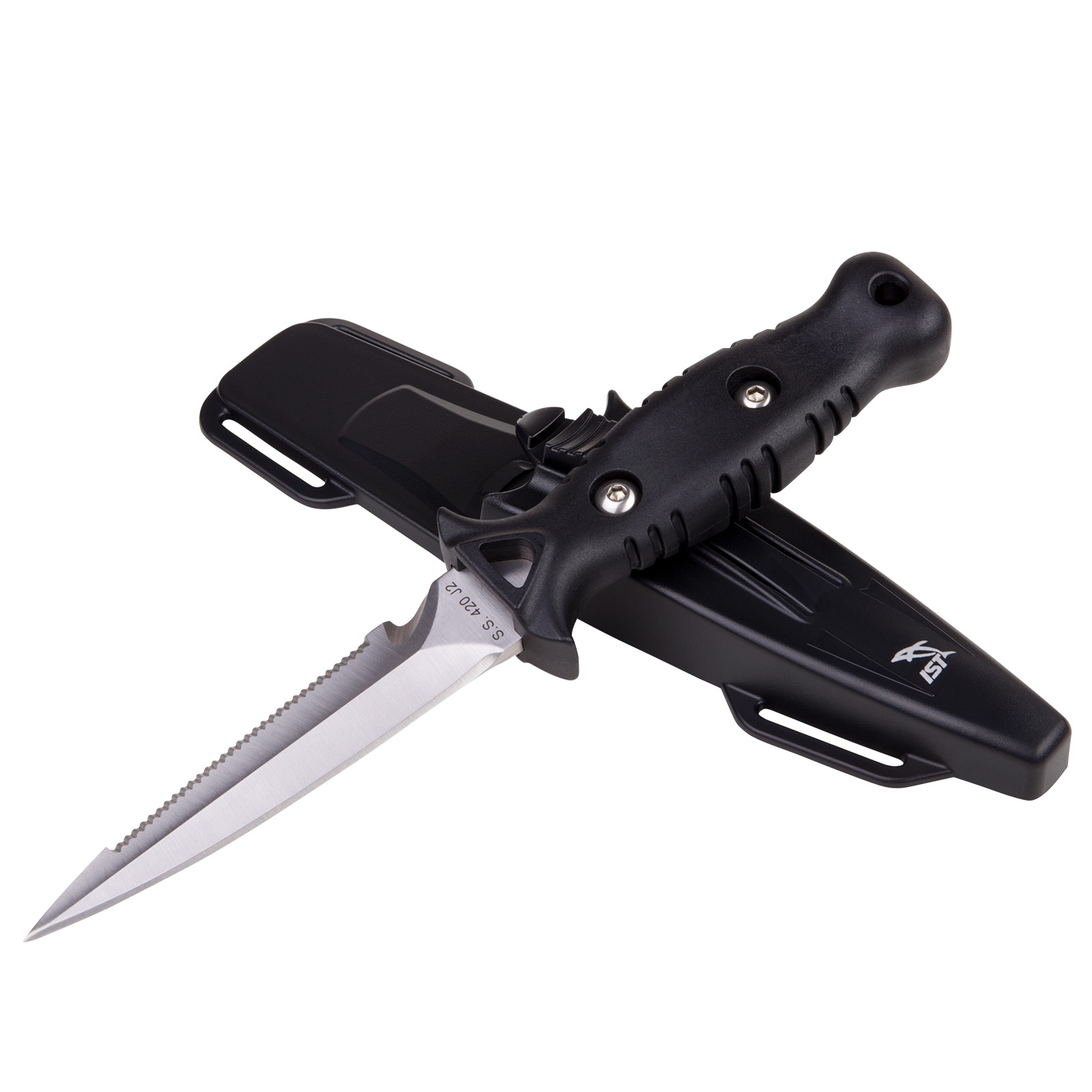 IST Stainless Steel Pointed Blade Knife (Pisau Selam) K-21 – Pusat Marine