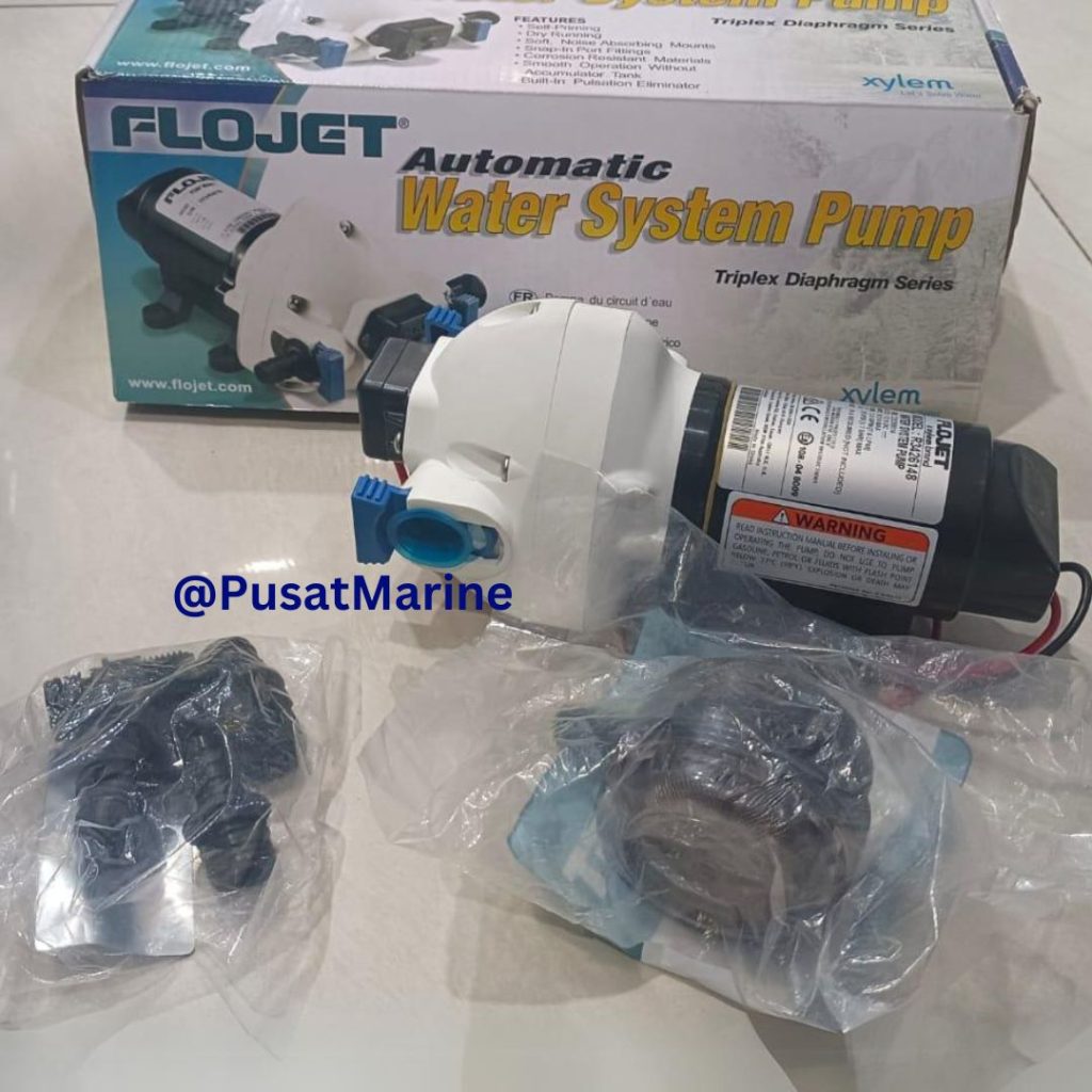 Pompa Air Tawar Flojet Water System Pump 2.0 GPM 346.40 Xylem – Pusat ...