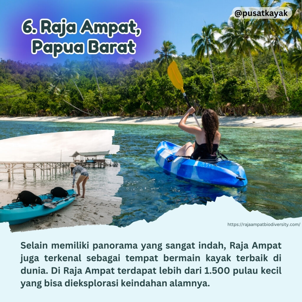 10 Tempat Bermain Kayak Terbaik di Indonesia (Part 2) - Pusat Marine