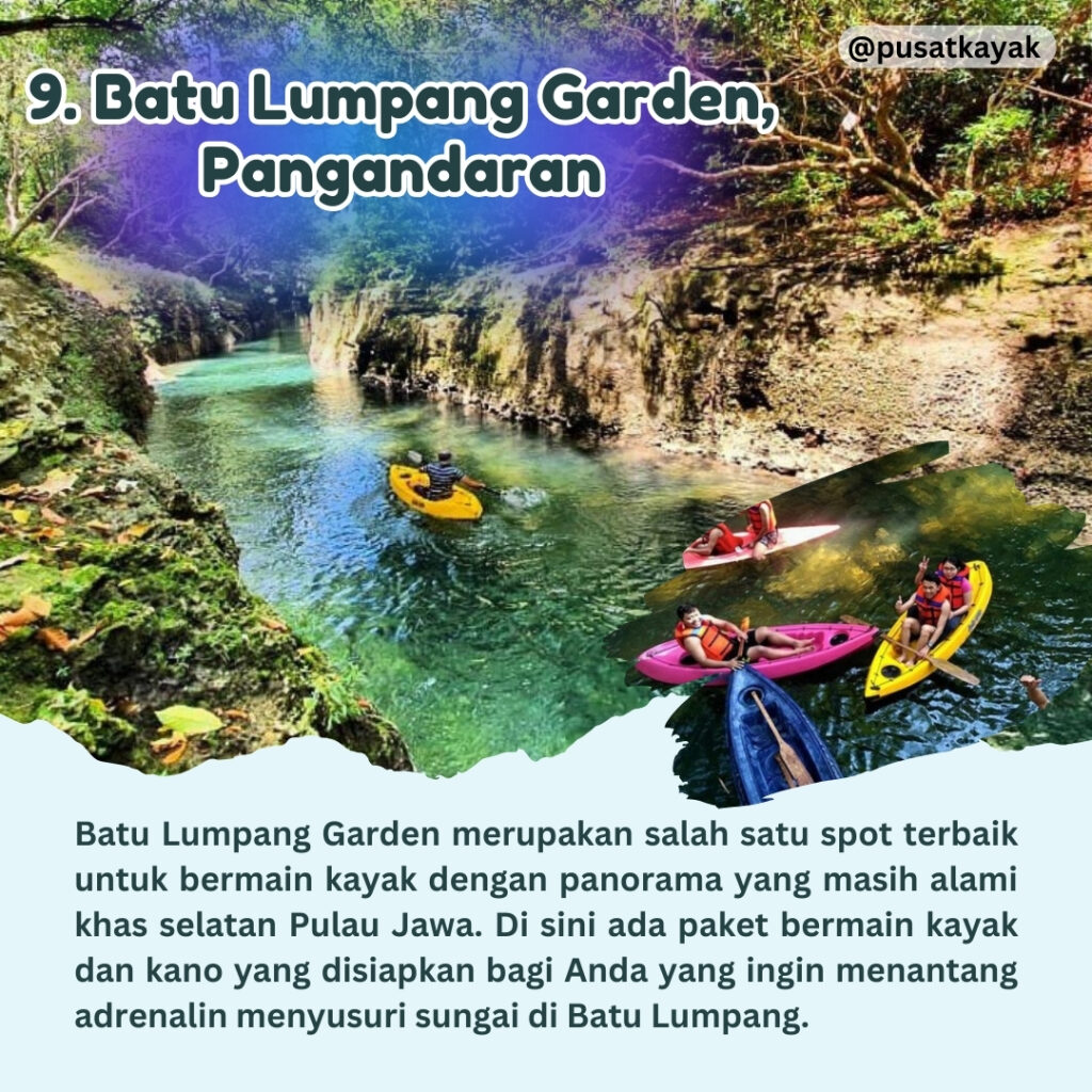 10 Tempat Bermain Kayak Terbaik di Indonesia (Part 2) - Pusat Marine