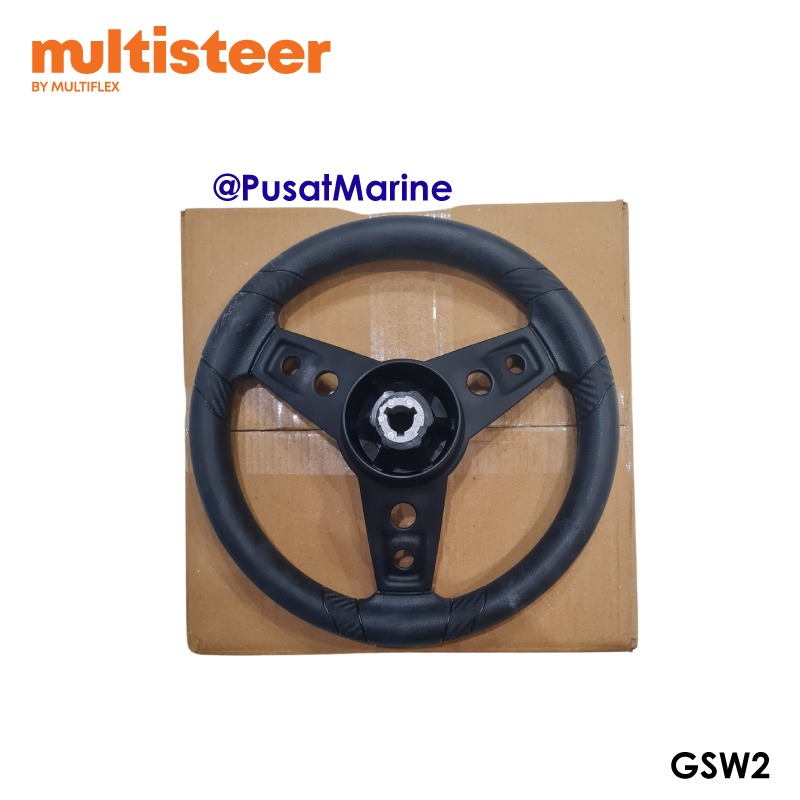 Setir Kapal Steering Wheel Black Diameter 35cm GSW2 - Multisteer ...