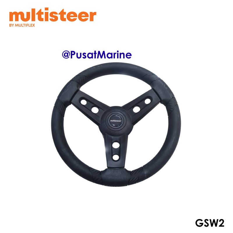 Setir Kapal Steering Wheel Black Diameter 35cm GSW2 - Multisteer ...