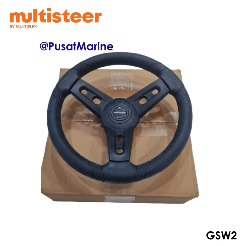 Setir Kapal Steering Wheel Black Diameter 35cm GSW2 - Multisteer ...