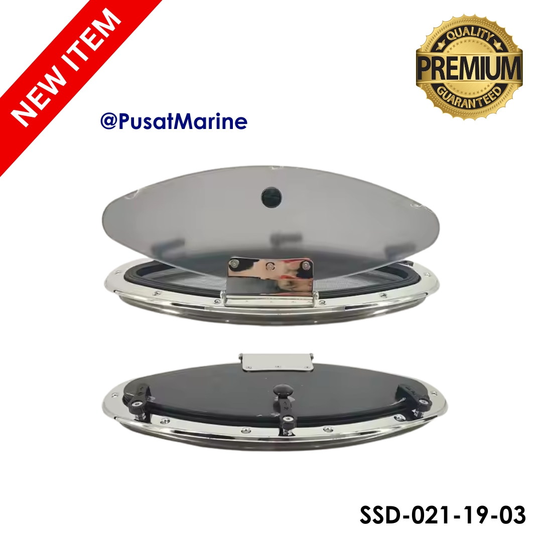 Jendela Kaca Stainless Hatch Eye Porthole SSD-021-19-03 Seastar - Pusat ...