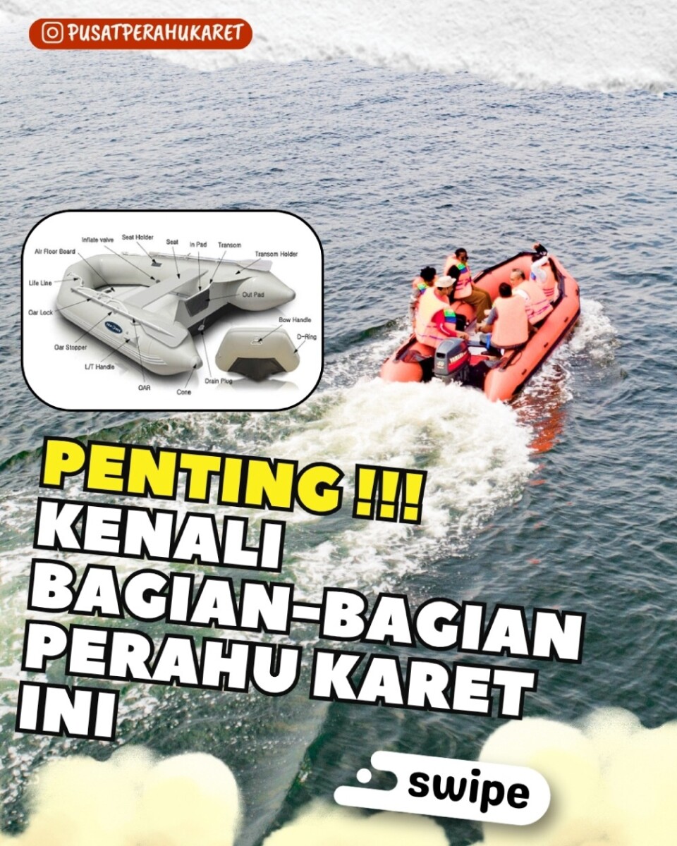 PENTING KENALI BAGIAN-BAGIAN PERAHU KARET INI - Pusat Marine